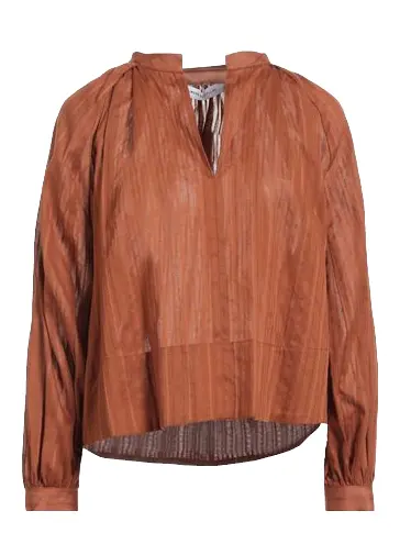 SIMONA CORSELLINI Woven Top - Brown