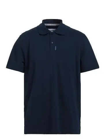 BIKKEMBERGS Polo Shirt Size Cotton - Dark Blue
