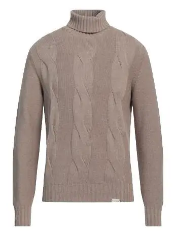 BROOKSFIELD Cable-knit Turtleneck - Beige