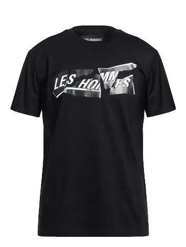 LES HOMMES T-shirt Size Cotton - Black