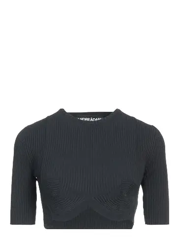 ANDREĀDAMO Knitted Sweater - Black
