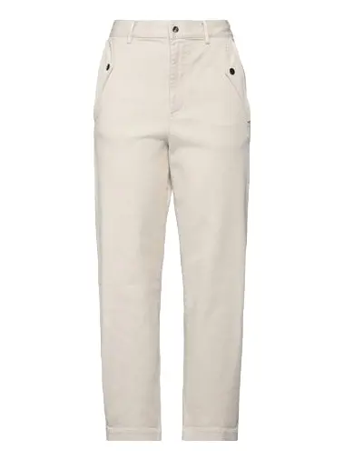 MERCI Tapered Twill Pants - Beige
