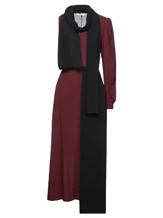 Givenchy Crepe Midi Dress - Red