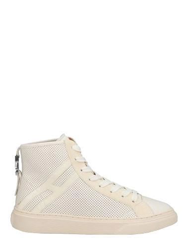 Hogan High-top Leather Sneakers - Ivory