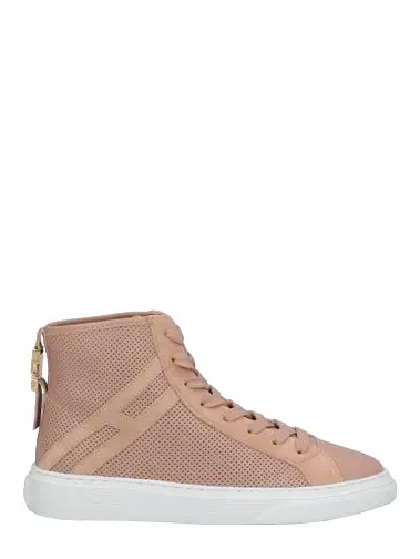 Hogan Leather High-top Sneakers - Pink