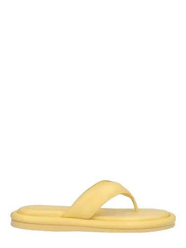 GIA BORGHINI Thong Sandals - Yellow