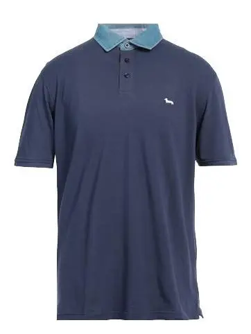 HARMONT & BLAINE Polo Shirt Midnight Size Cotton - Blue