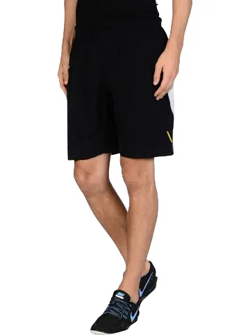 SAPOPA Vertical Track Shorts - Black