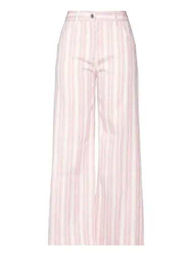 True Royal Flared Cut Trousers - Pink