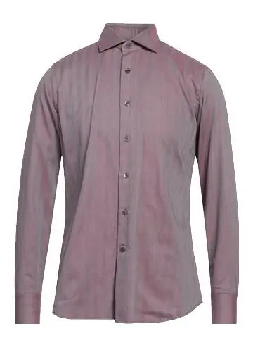 BAGUTTA Shirt Plum Size Cotton - Purple