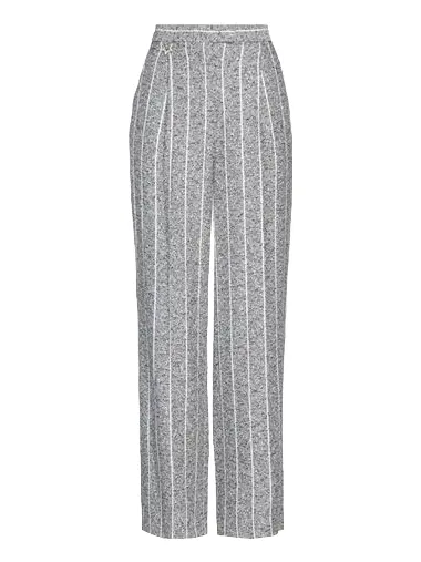Lorena Antoniazzi Wide-leg Striped Pants - Blue