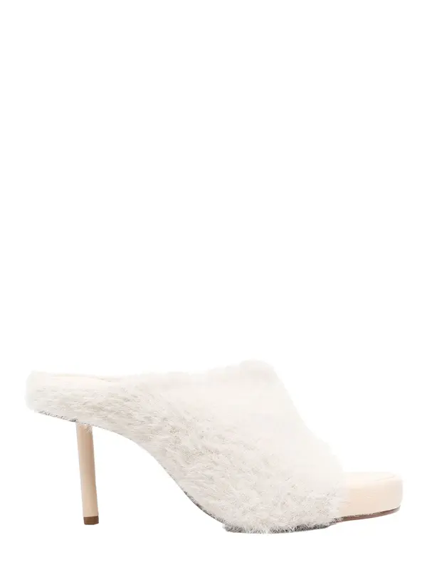 Jacquemus 100mm Nuvola Sandals - Neutrals