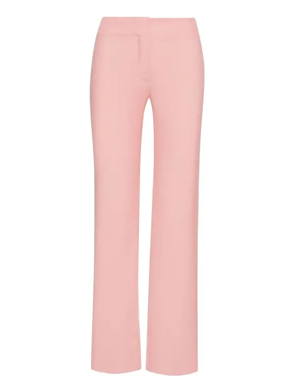 Oscar De La Renta Straight-leg Trousers - Pink