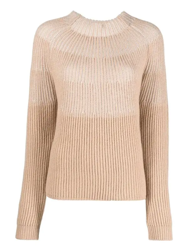 Agnona Cashmere Jumper - Neutrals
