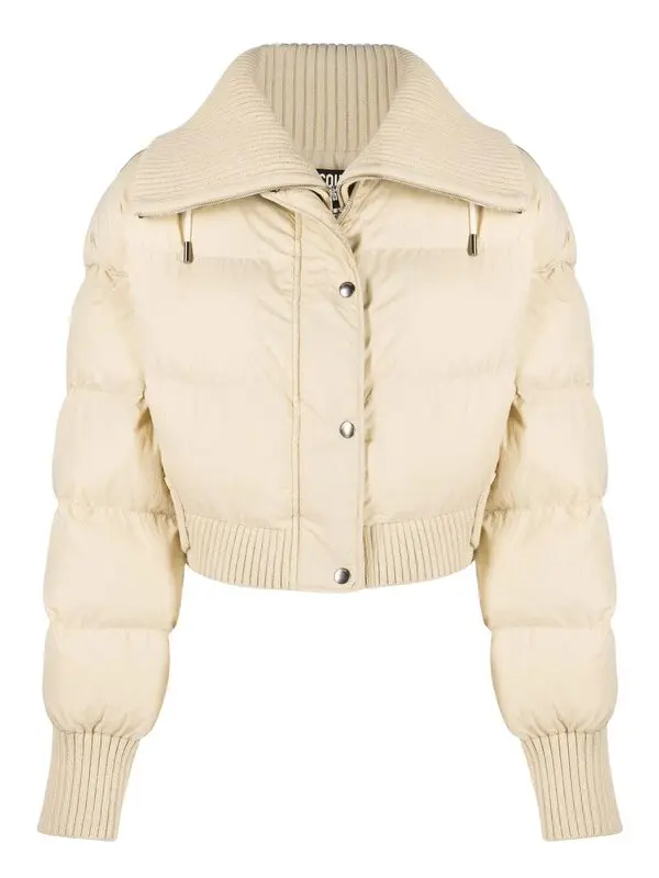 Jacquemus Ribbed-knit Puffer Jacket - Neutrals