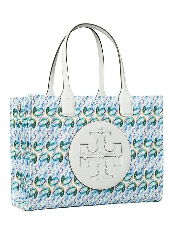 Tory Burch Small Ella Printed Tote - Swan