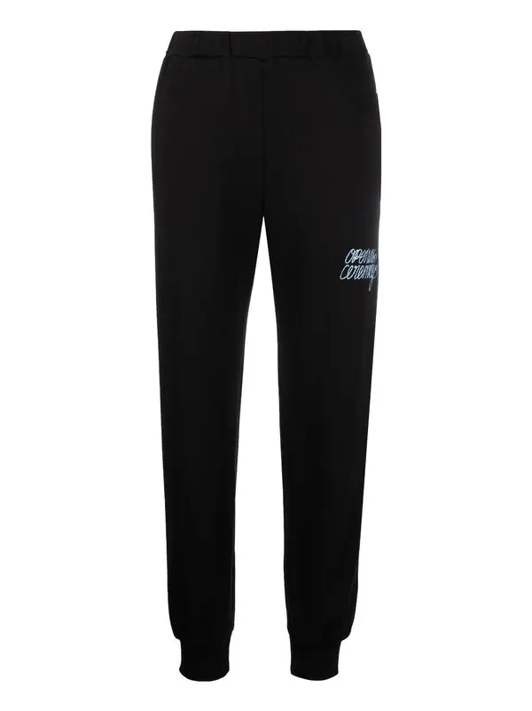 Opening Ceremony Logo Lettering Track Pants - Black