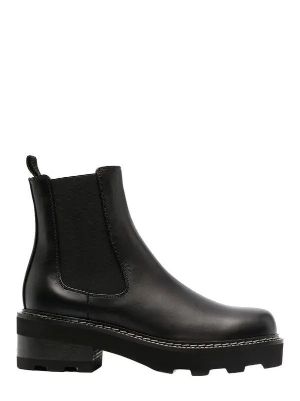 Gabriela Hearst Jil Leather Chelsea Boots - Black
