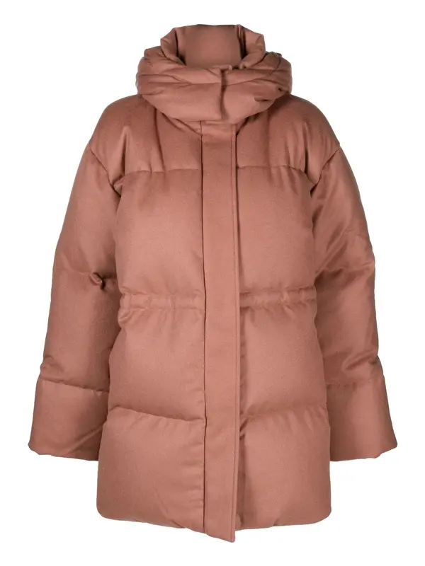 JOSEPH Dorset Padded Coat - Brown