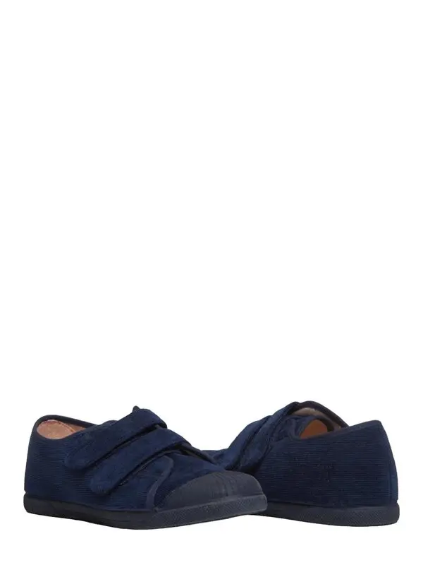 CHILDRENCHIC Fall Double Strap Sneakers - Navy