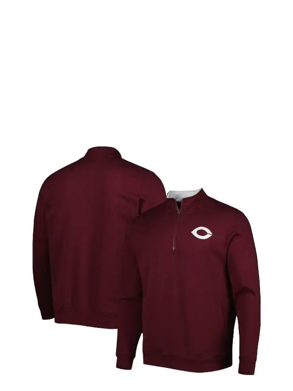 COLOSSEUM Uchicago Maroons Tortugas Quarter-zip Sweatshirt - Maroon