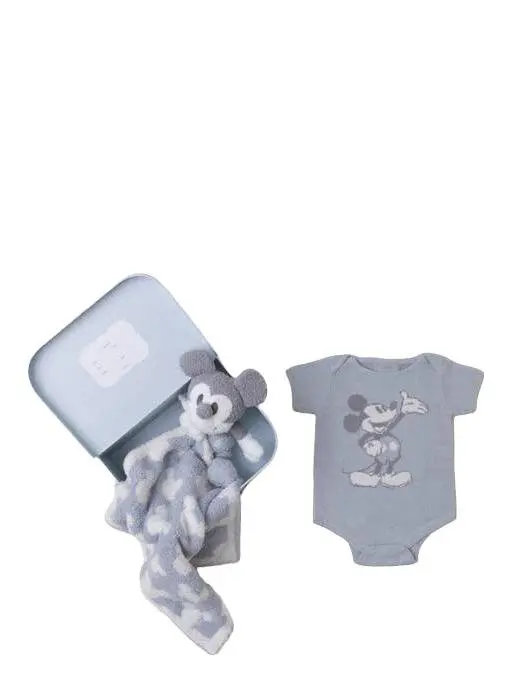 Barefoot Dreams Disney® Mickey Mouse Cozychic Ultra Lite™ Newborn Set - Ocean Multi