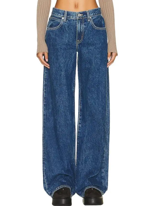 SLVRLAKE Mica Wide-leg Jeans - Sweet Memory