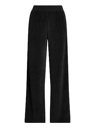 Polo Ralph Lauren Chenille Wide-leg Trousers - Black
