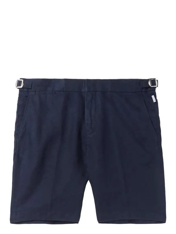 Orlebar Brown Norwich Slim-fit Linen Shorts - Blue
