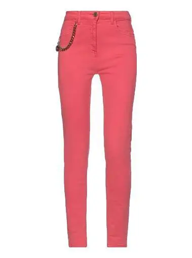 Elisabetta Franchi Skinny Jeans With Detachable Application - Red