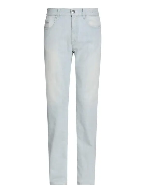 BIKKEMBERGS Cotton-elastane Blend Jeans - Blue