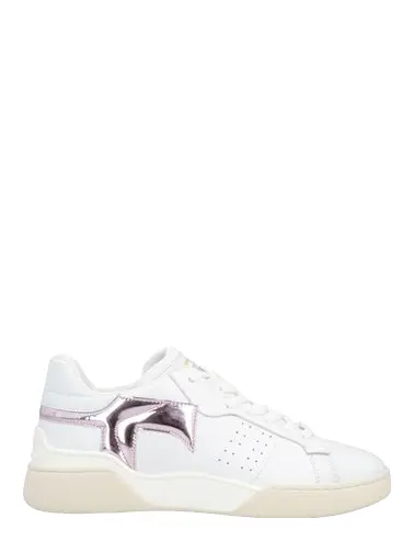 TOD'S Leather Low-top Sneakers - White