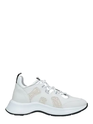 Hogan Calfskin Sneakers - White