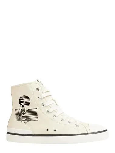 Isabel Marant Cotton Sneakers - White