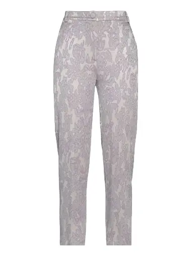 SOALLURE Tapered Floral Pants - Purple