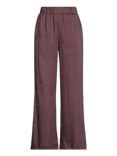 DIMORA High-waisted Wide Leg Pants - Red