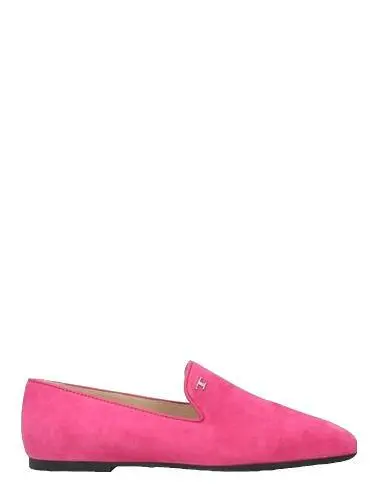 TOD'S Leather Loafers - Pink