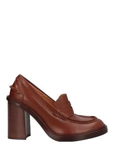 TOD'S Calfskin Loafers - Brown