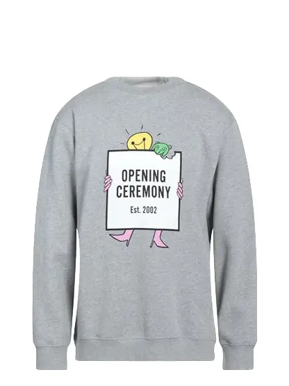 Opening Ceremony Cotton Sweatshirt - Grey