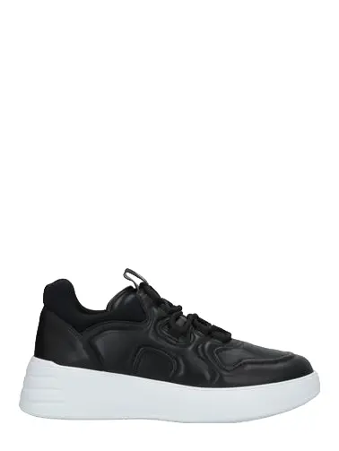 Hogan Leather Low-top Sneakers - Black