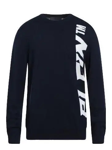 Philipp Plein Midnight Wool Sweater - Blue