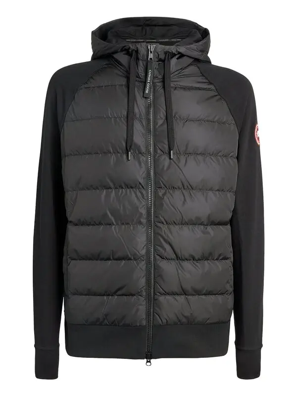 Canada Goose Hybridge Huron Zip-up Hoodie - Black