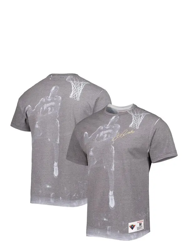 Mitchell & Ness Jason Richardson Heather Golden State Warriors Above The Rim T-shirt - Gray