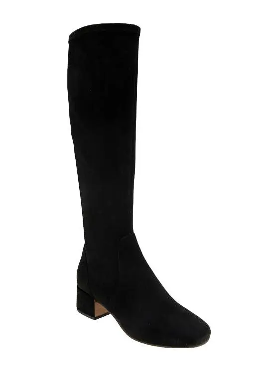 Gentle Souls By Kenneth Cole Ella Stretch Knee High Boot - Black