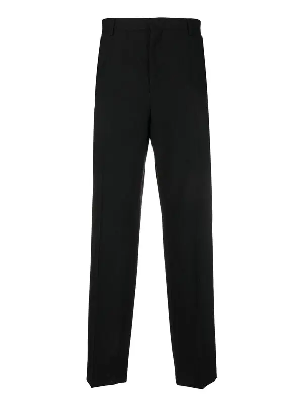 Études Studio Tailored Straight-leg Trousers - Black