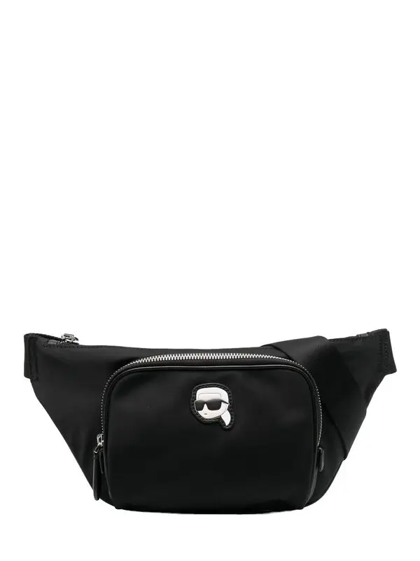 Karl Lagerfeld Ikon Belt Bag - Black