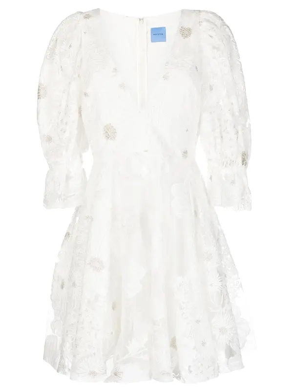 MACGRAW Ritual Mini Dress - White