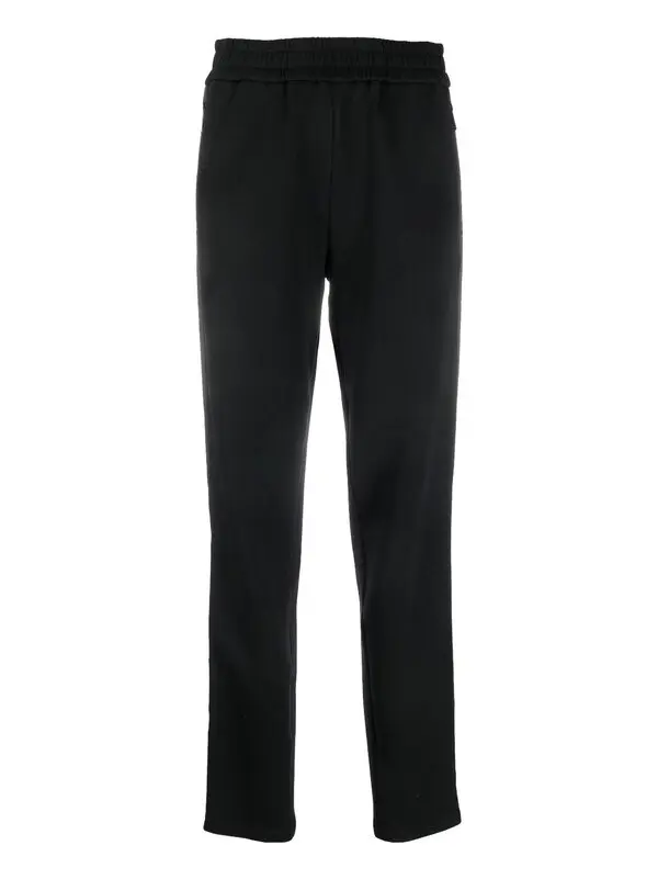 Emporio Armani Logo-tape Track Pants - Black