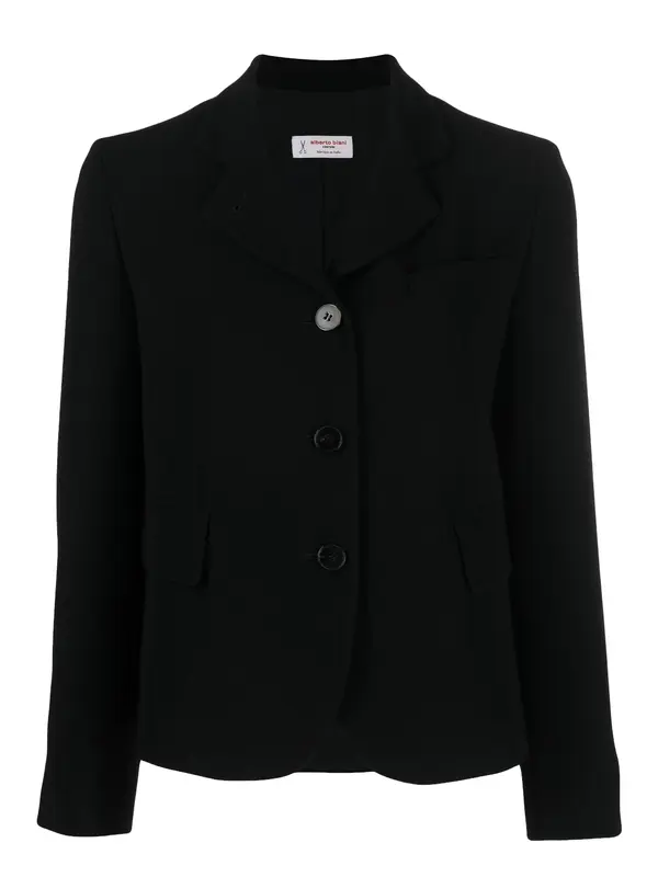 Alberto Biani Single-breasted Blazer - Black