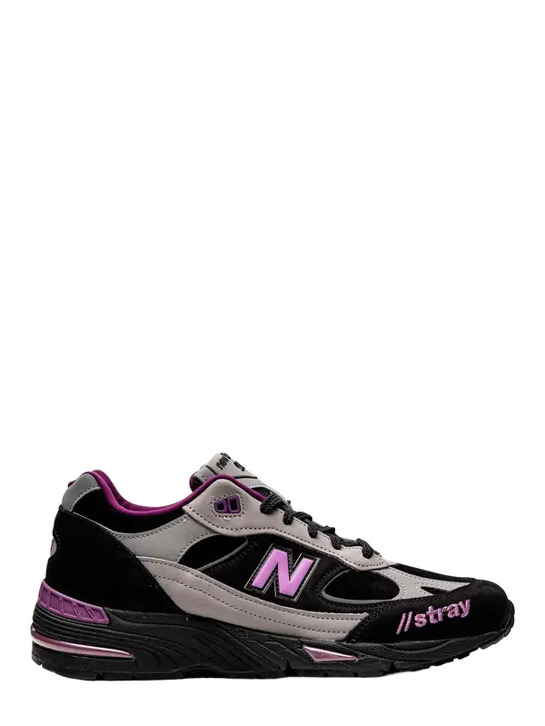 NEW BALANCE X Stray Rats 991 Low-top Sneakers - Black